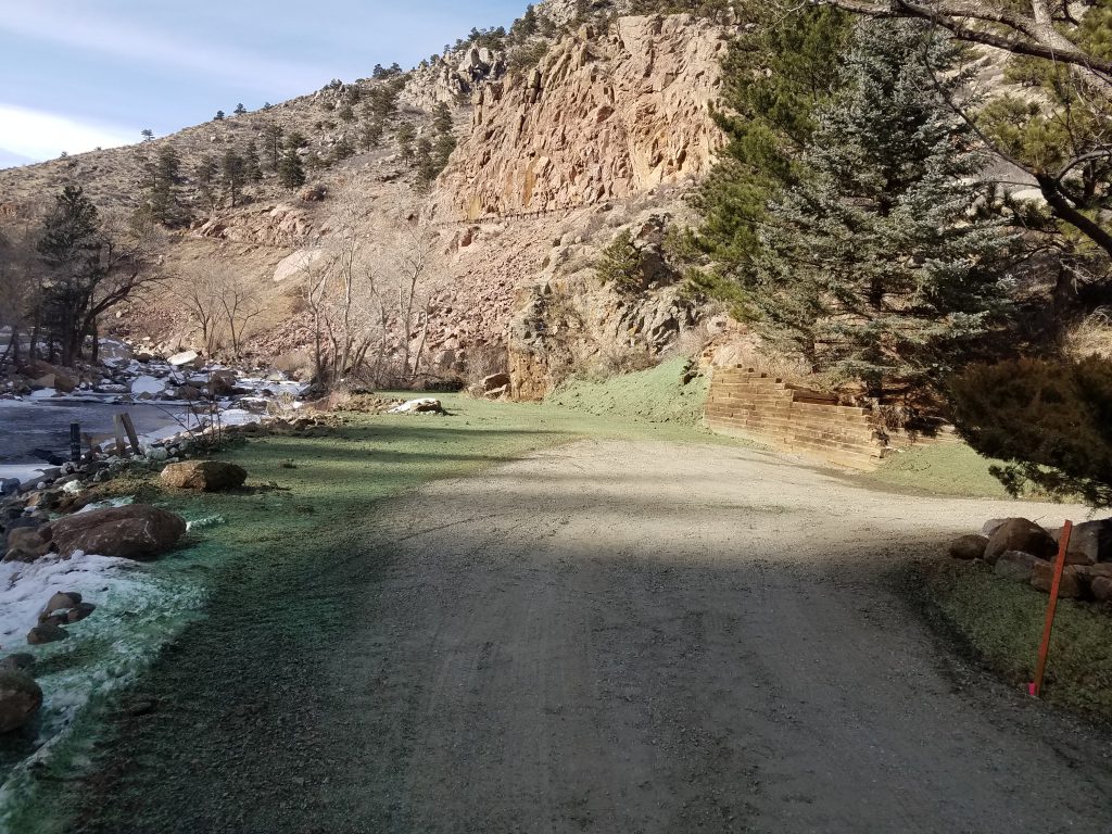 Canyon Rd Boulder Streambank Erosion Control – A1 Affordable Hydroseed